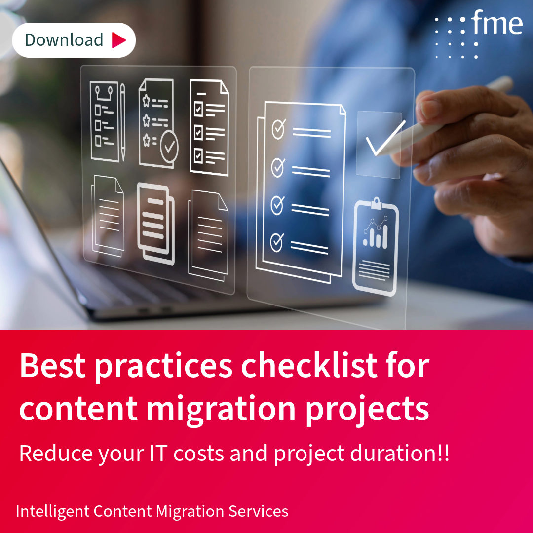 Best practices checklist for content migration projects
